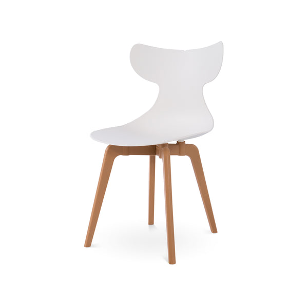 Lagoon Whale Ergonomic Dining Chairs – Indoor & Outdoor Modern Seating ...